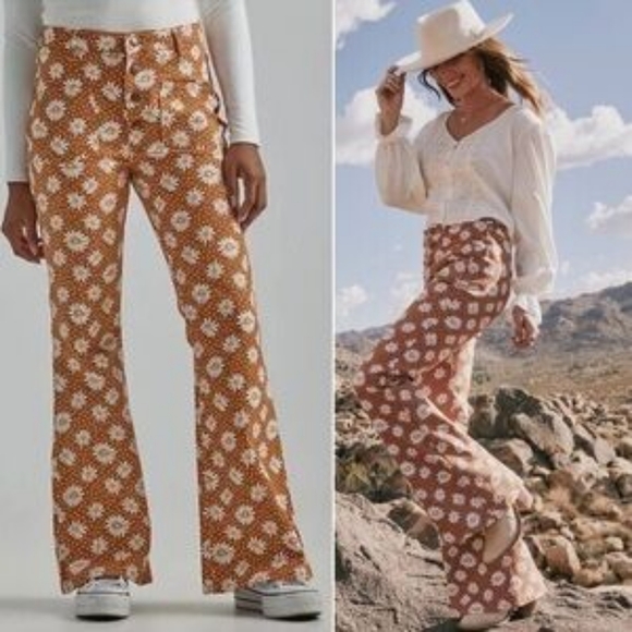 Wrangler | Jeans | Wrangler High Rise Fierce Flare Retro Button Fly ...